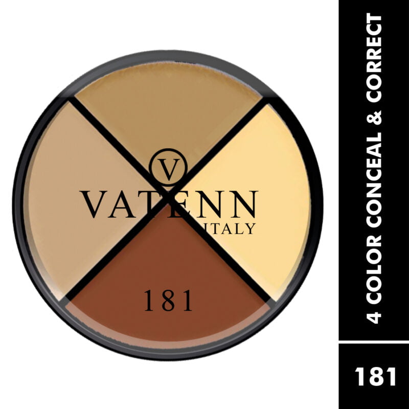 Vatenn 4 Color Conceal And Correct Palette - Vatenn Italy